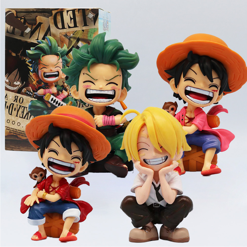 Jual Dekorasi desktop Luffy / Tertawa keras, Luffy, Suolong Grass Hat ...