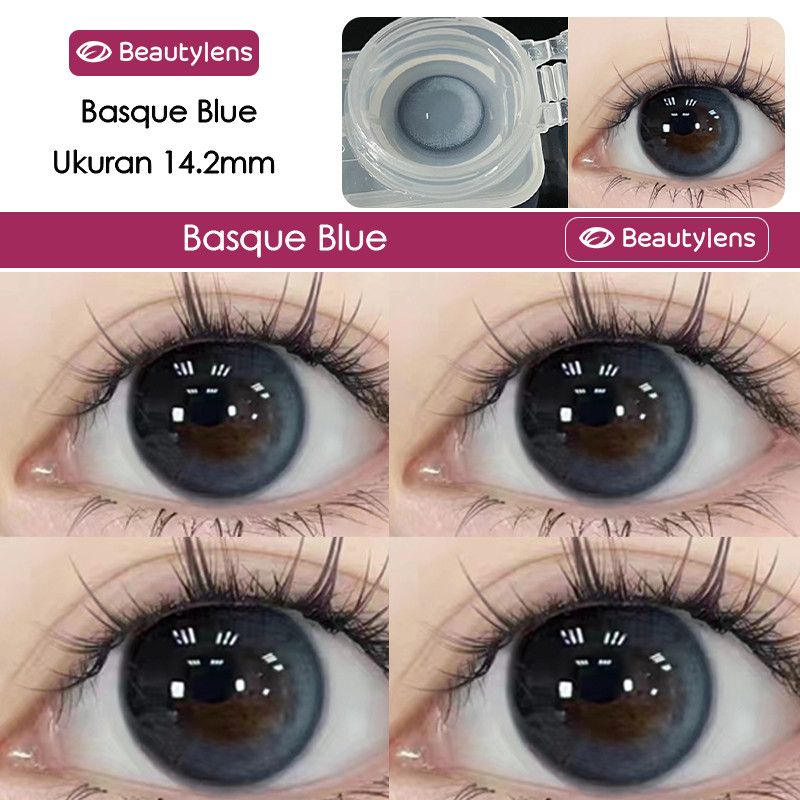 Jual Live40 Basque Blue 14.2 BEAUTYLENS Softlens normal&minus[-1.00s/d ...