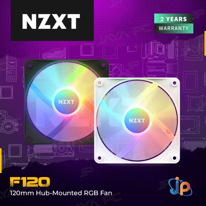 Jual NZXT F120 CORE RGB Single Pack Cooler Case - Fan Casing 12cm ...