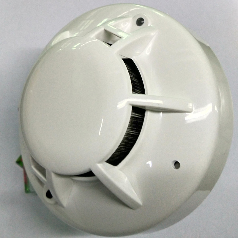 Jual 4-wire Conventional Smoke Detector with Relay output 12v/24v smoke ...