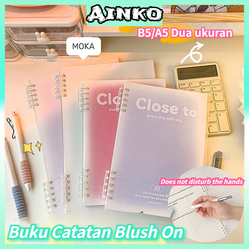 Jual Buku Binder A5 B5 / Loose Leaf Notebook Notepad / Notebook ...