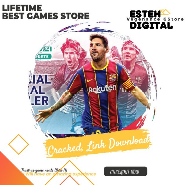 Jual eFootball PES 2021 PC Laptop Offline Games ES TEHH | Shopee Indonesia
