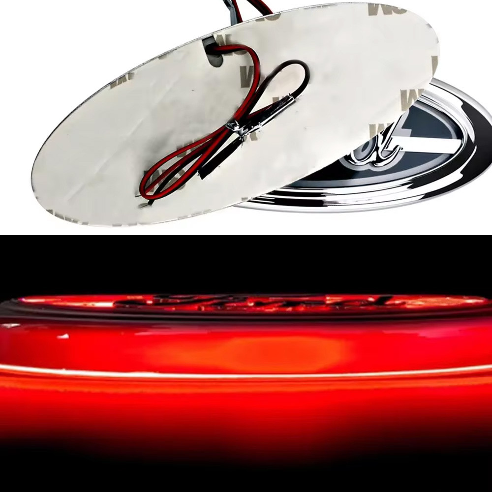 Jual Red LED Trunk Badge 5D Logo Light For Ford Focus Mondeo Kuga ...