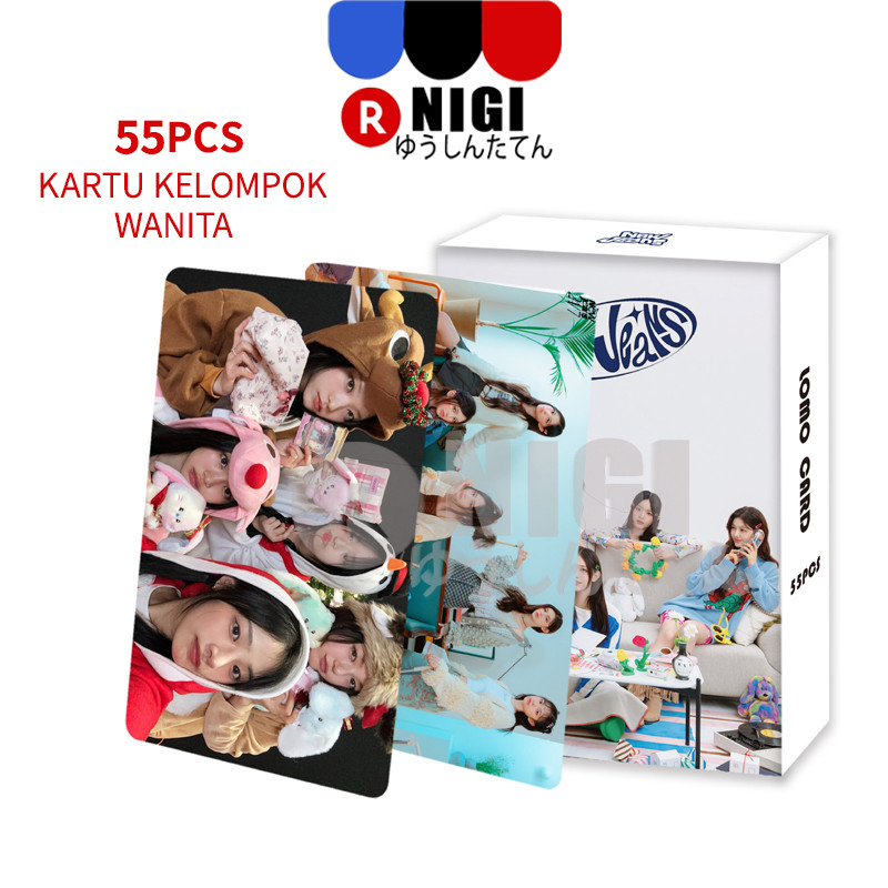 Jual NIGI (55 Lembar) Newjeans Album - Newjeans Photocard Premi Kilat Glossy Bunnies Camp Bba ...