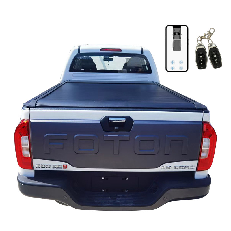 Jual Zolionwil Electric Tonneau Roller Lid Pickup Truck Accessories Retractable Bed Cover for ...