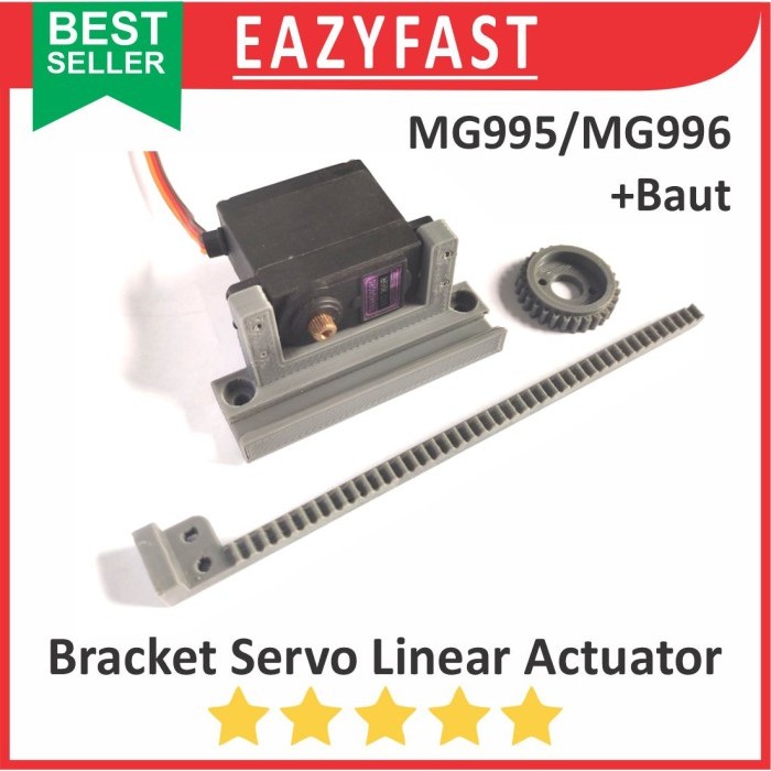 Jual Mekanik Servo MG995 Linear Actuator Push Pull Kunci Pintu Door ...