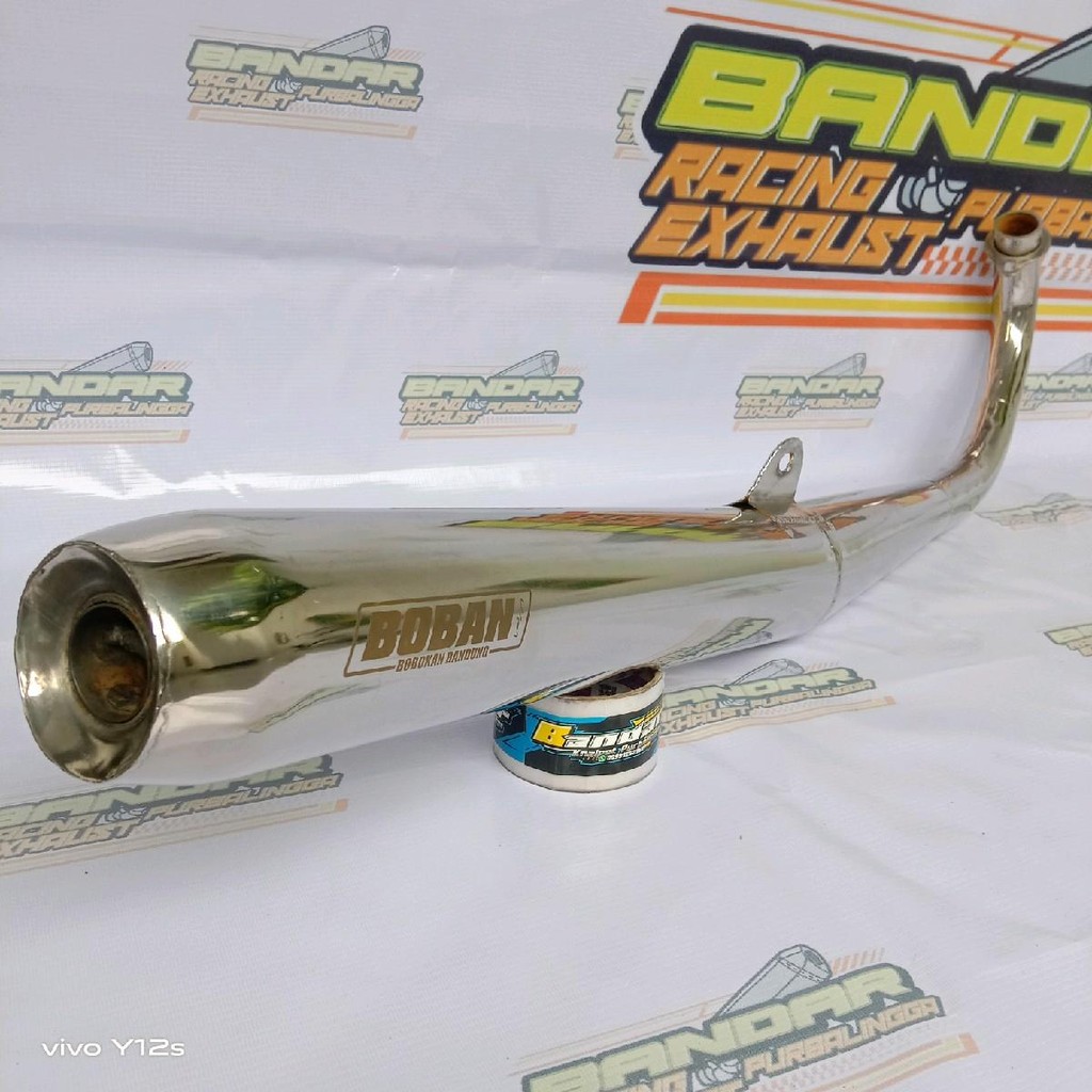 Jual Knalpot boban Nuklir RX king | Shopee Indonesia
