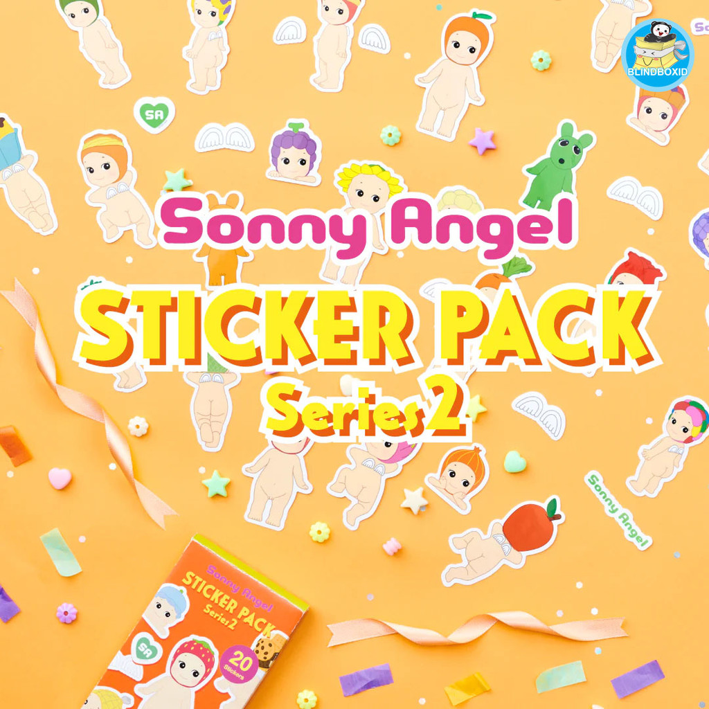 Jual Sonny Angel - Sticker Pack Series 2 - 1pc | Shopee Indonesia