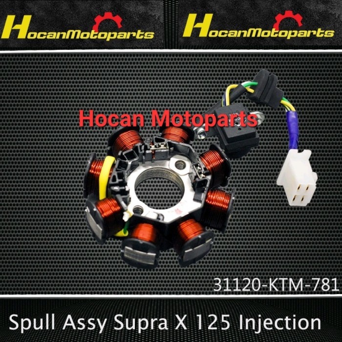 Jual JUAL SPUL SPULL STATOR ASSY SUPRA X 125 FI INJEKSI PERTAMA BEST QUALITY BEST SELLER ...