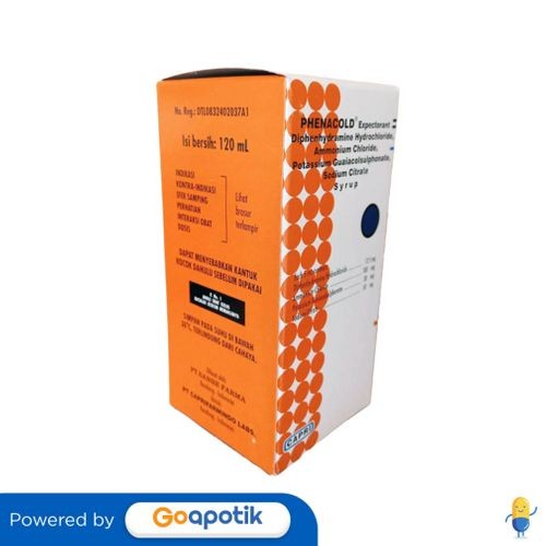 Jual Phenacold Expectorant Syrup 120 Ml | Shopee Indonesia