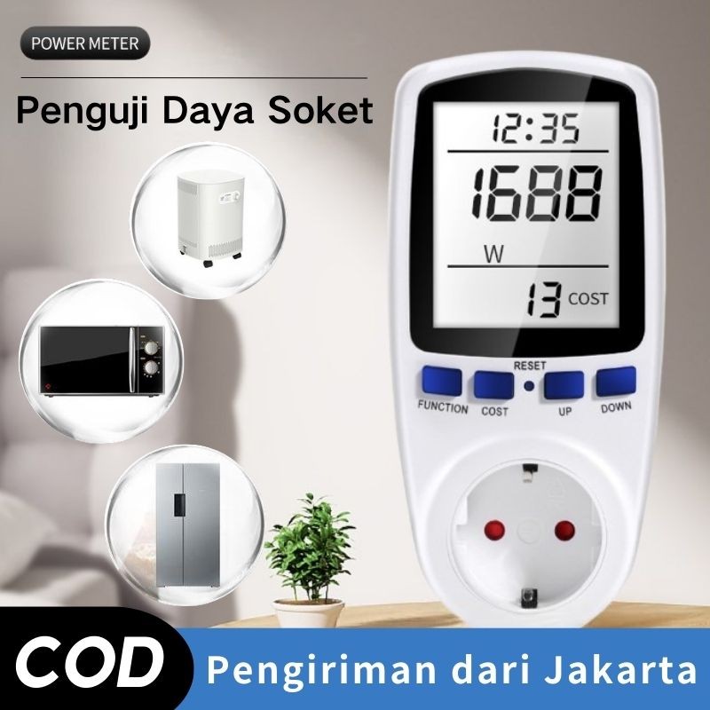 Jual Wattmeter Ac KWH Volt Ampere Meteran Energi Digital Voltmeter Ac ...