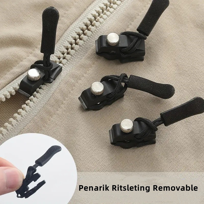 Jual Penarik Ritsleting Removable/Penarik Resleting Universal/Penarik ...