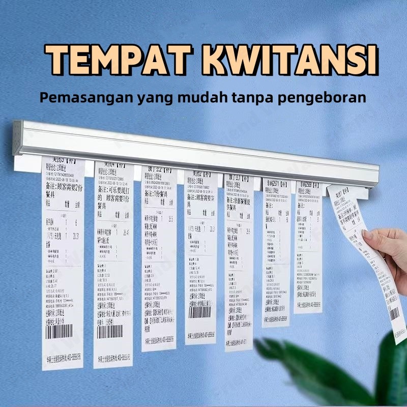 Jual TEMPAT KWITANSI/TEMPAT TAGIHAN / CAPITAN NOTA STAINLESS / PENJEPIT ...