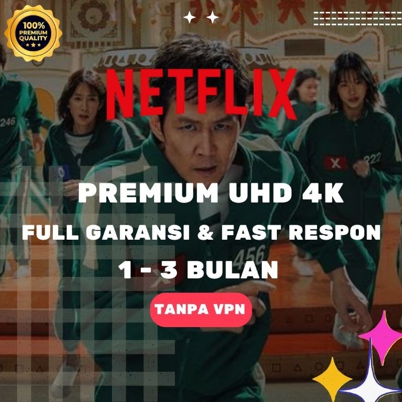 Jual NETFLIXX UHD 4K ANTI LIMIT SCREEN | Shopee Indonesia