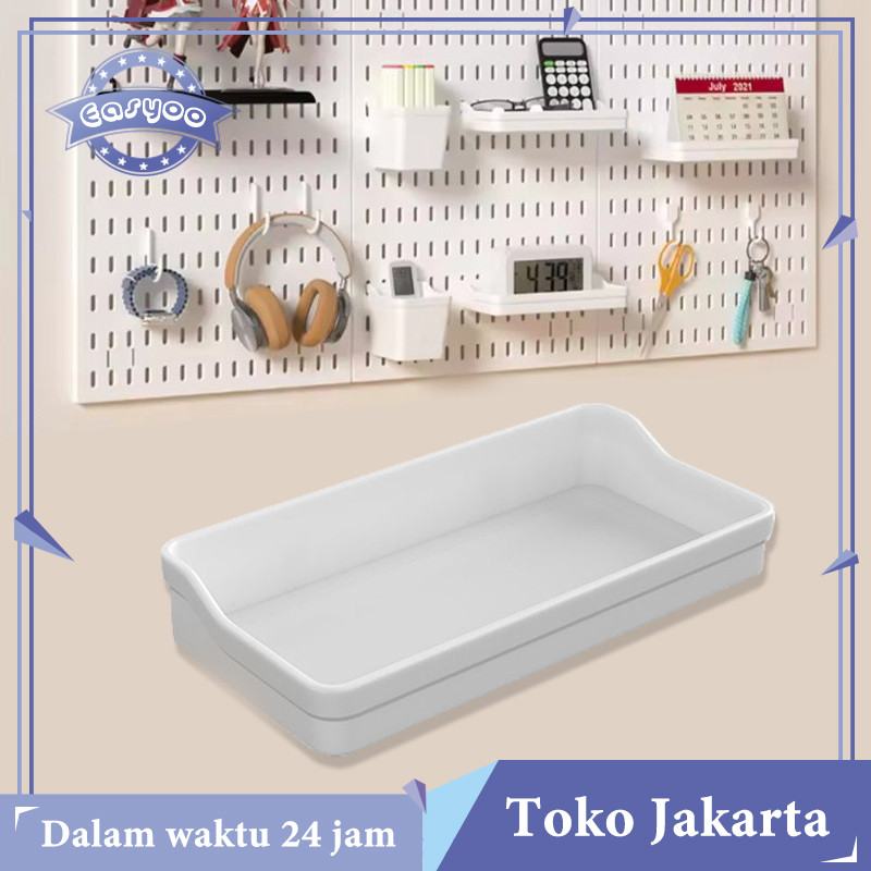 Jual 1pcs Rak Penyimpanan Pegboard Container Shelf Rak - Accessories ...
