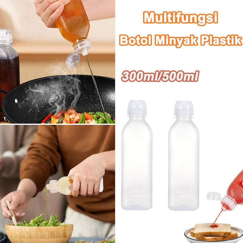 Jual Botol Minyak Plastik / Plastik Minyak Goreng Saus Kecap Anti ...