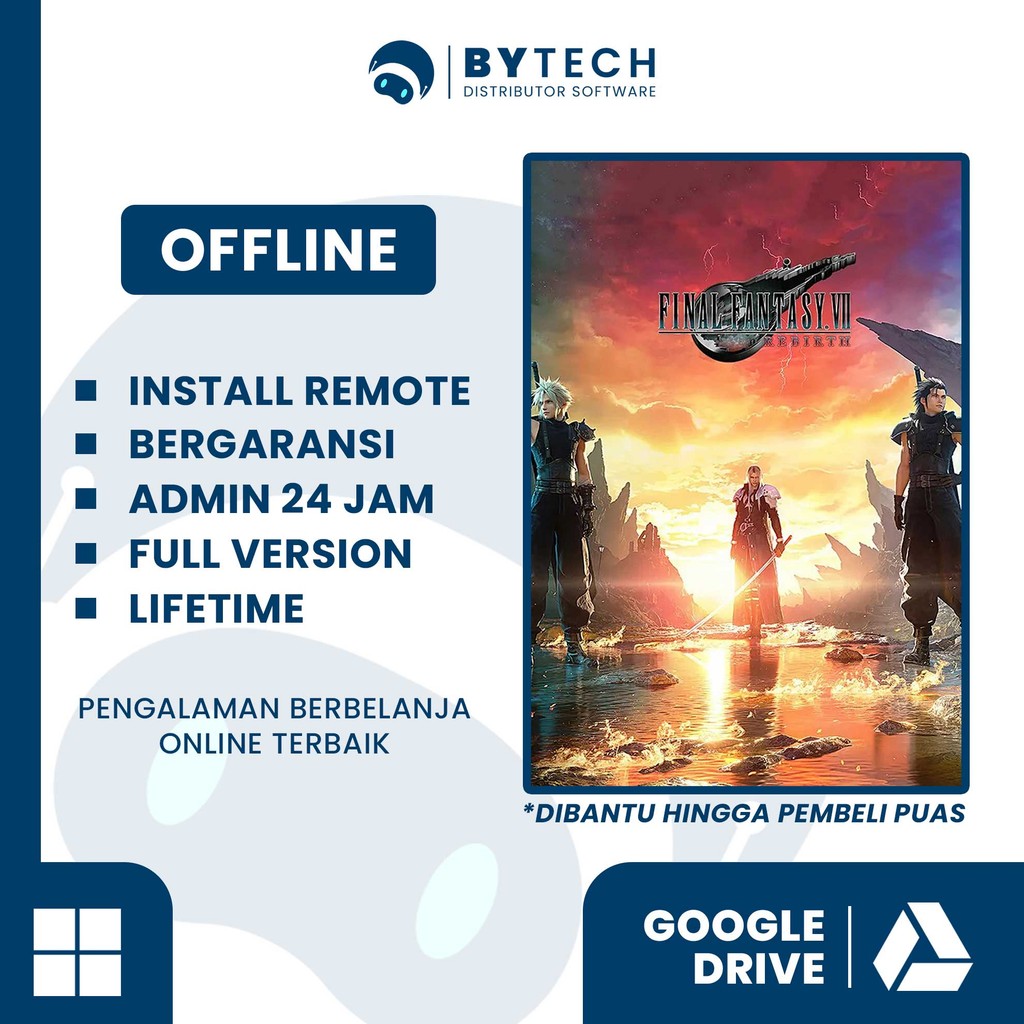 Jual Final Fantasy VII Rebirth | Offline Game Windows | Shopee Indonesia