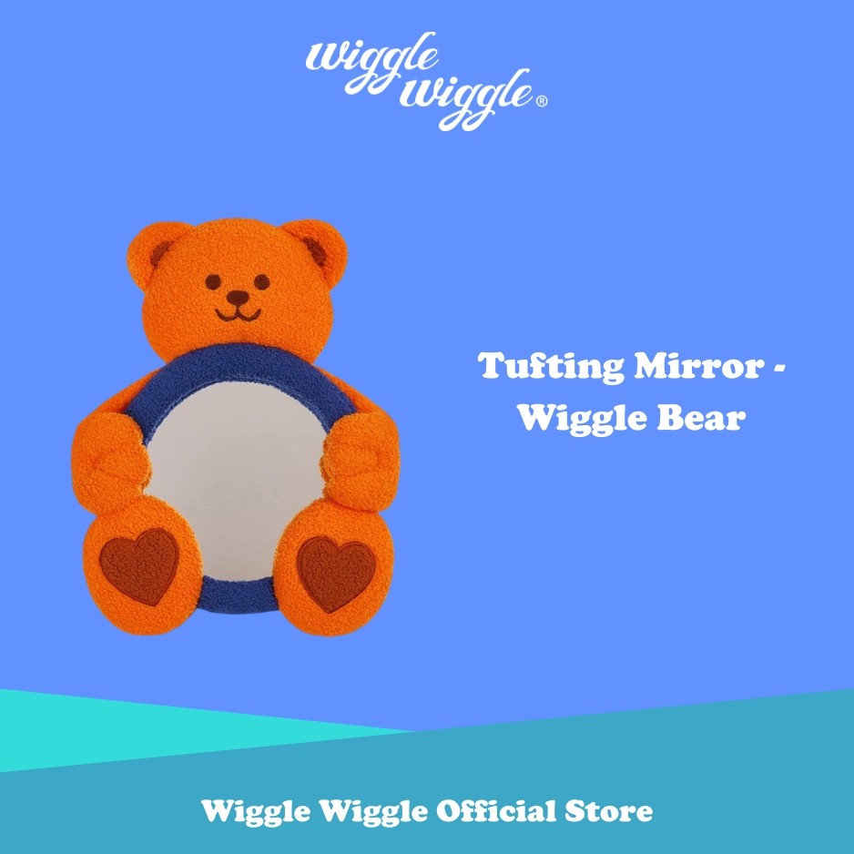 Jual Wiggle Wiggle Tufting Mirror - Wiggle Bear Kasa Cermin Hias ...