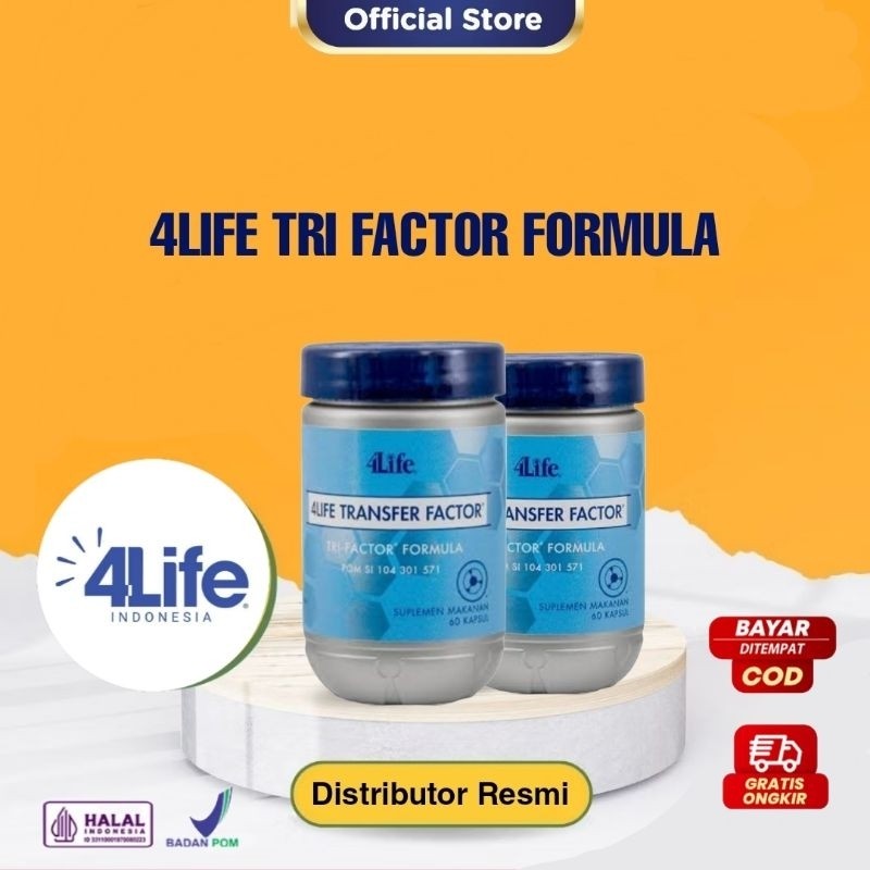 Jual 4Life 100%Asli Transfer Factor Formula - Tri Factor Formula ...