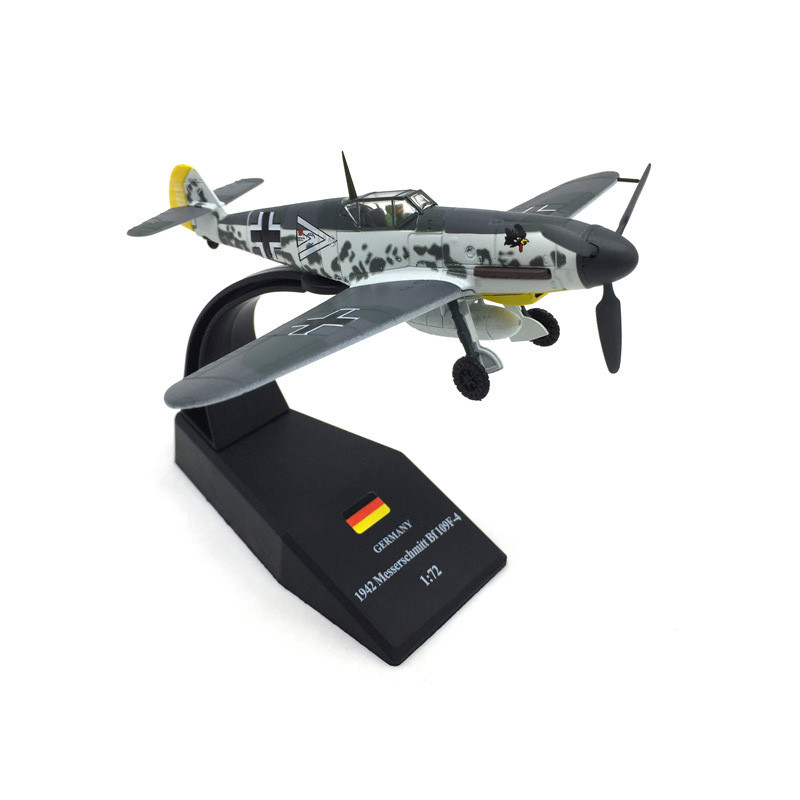 Jual JASON TUTU 1/72 Scale Diecast Alloy Model German Fighter War Thunder BF109 Military Missile ...