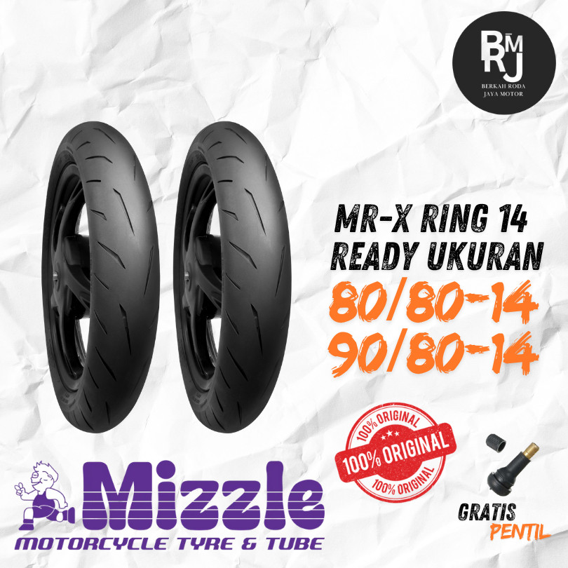 Jual Ban Motor Matic Mizzle MR-X TUBLES Untuk Motor Matic Dan Sport ...