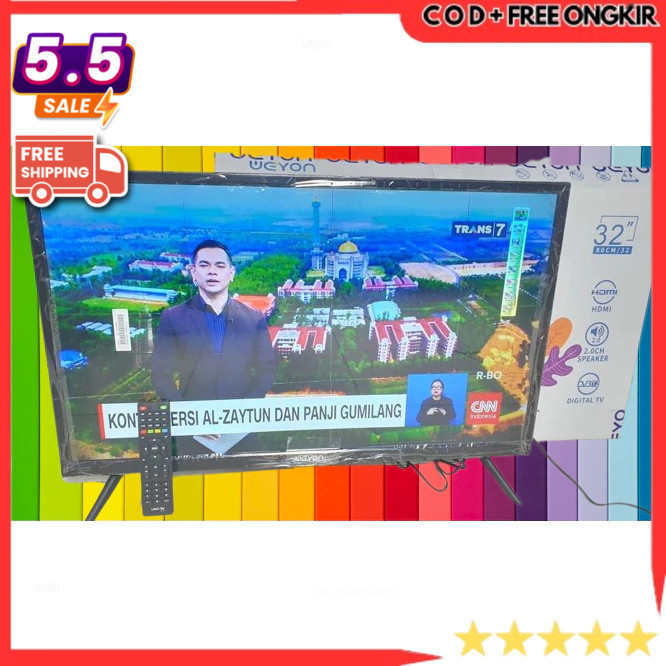 Jual TV LED DIGITAL 32 IN WEYON Sakura HD Televisi MURAH BERKUALITAS / 32/30/27/22/20/19/17 INCH ...