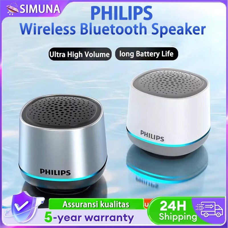 Jual NEW Philips Speaker Wireless Bluetooth TAS1009 Hi-Fi Sound Super ...