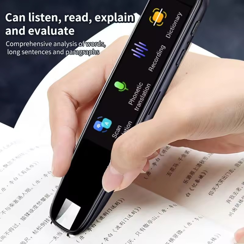 Jual Smart AI Scan Reader Portable Voice Translator Scanner Pen WIFI AI ...