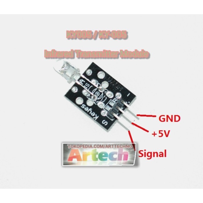Jual KY005 / KY-005 infrared Transmitter Module -zk | Shopee Indonesia
