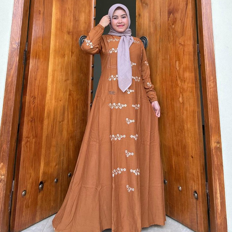 Jual Gamis Amanda Kyky (Free Bross Premium, Pouch, & Goodibag)Bordir ...