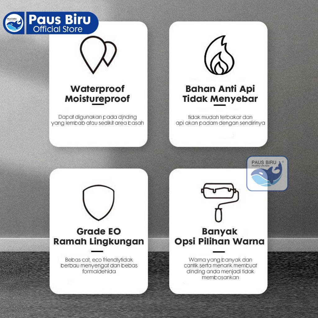 Jual Paus Biru - PREMIUM Wall Panel PVC WoodPanel Dinding Motif Kayu 3D Wpc Panel Terlengkap ...