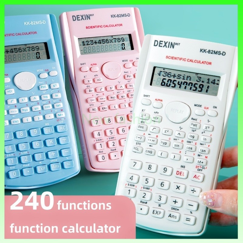 Jual Kalkulator Ilmiah 240, Kalkulator Fungsi, Kalkulator 4 Warna ...