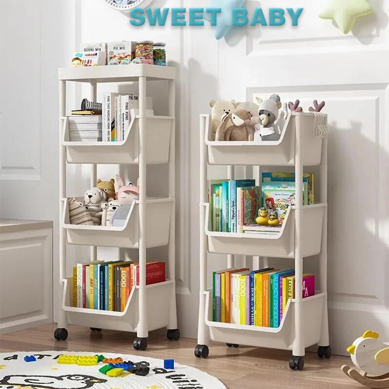 Jual SD34 Sweet Baby Rak Buku Susun Serbaguna Tempat Rak Buku Anak ...