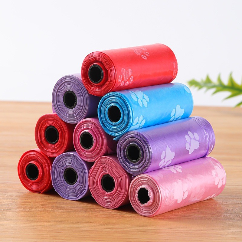 Jual Kantong plastik poop poop bag organik kantong sampah Refill Isi ...