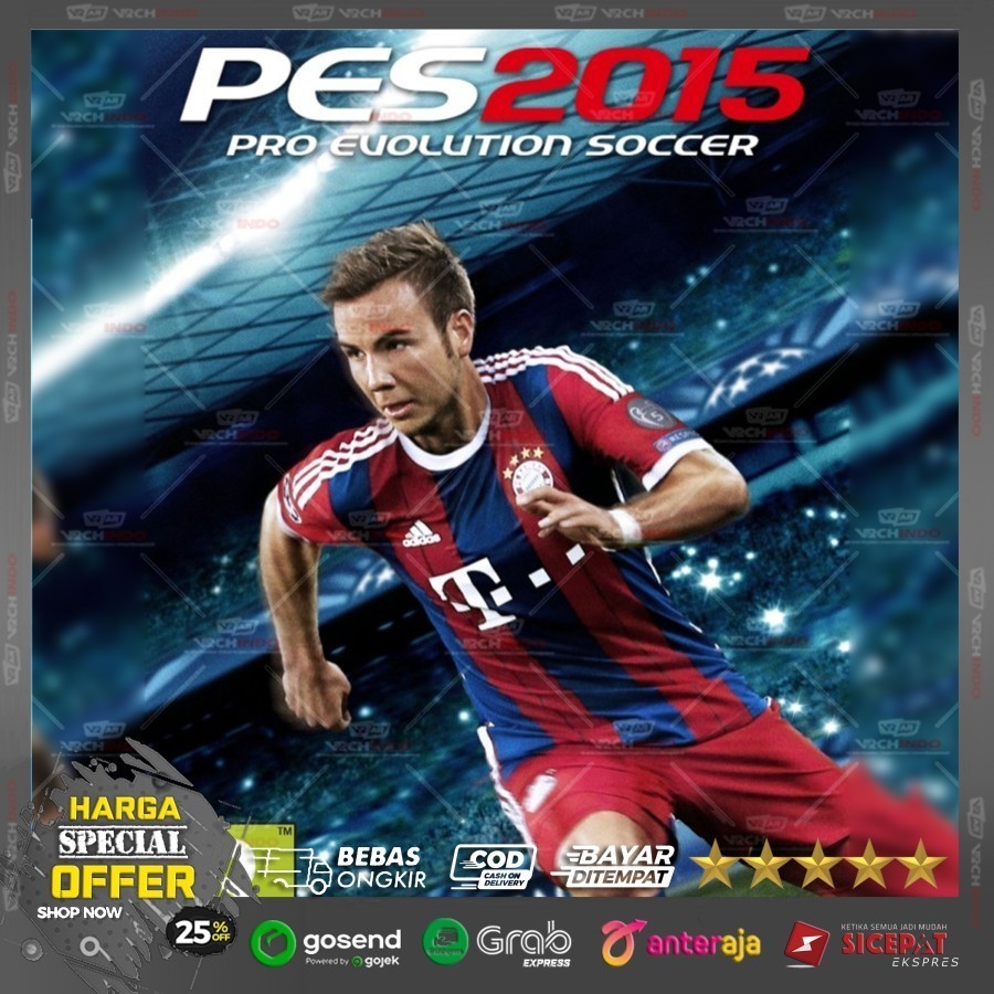 Jual Game Pro Evolution Soccer 2015 / Patch Terbaru | PES 2015 | Games for PC Komputer / Dekstop ...