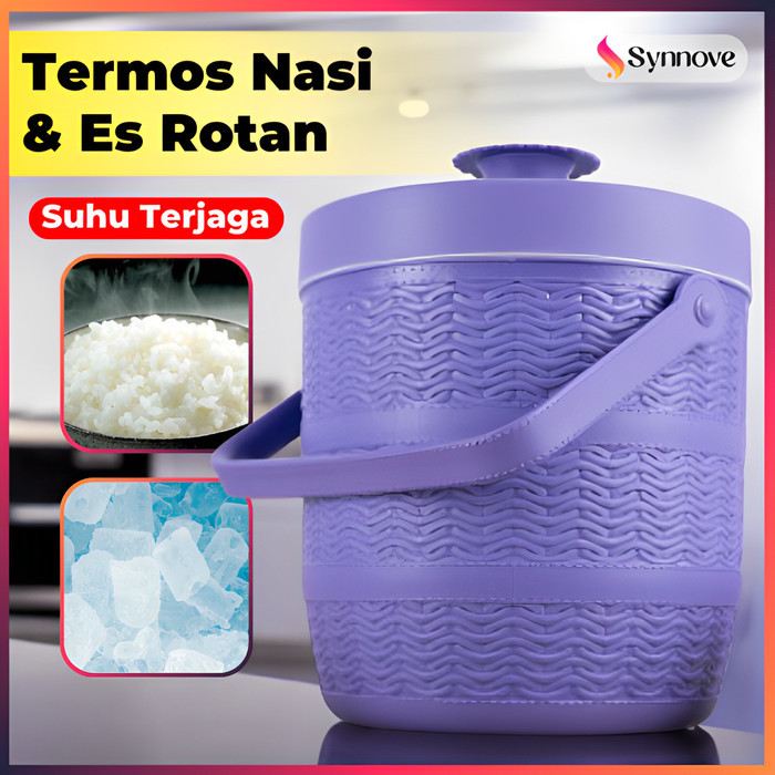 Jual Termos Nasi Minimalis Termos Es Batu Premium Tempat Nasi Ice ...