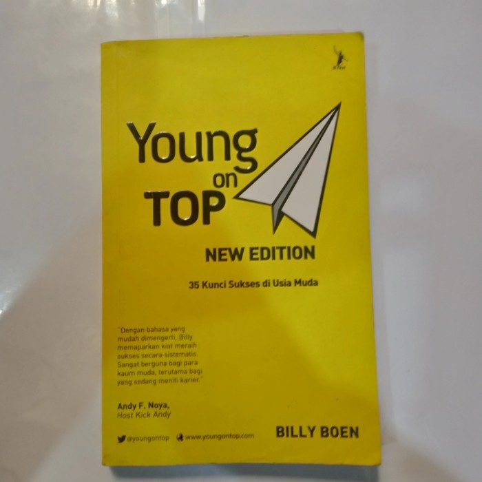 Jual Buku YOUNG ON TOP NEW EDITION-BILLY BOEN | Shopee Indonesia