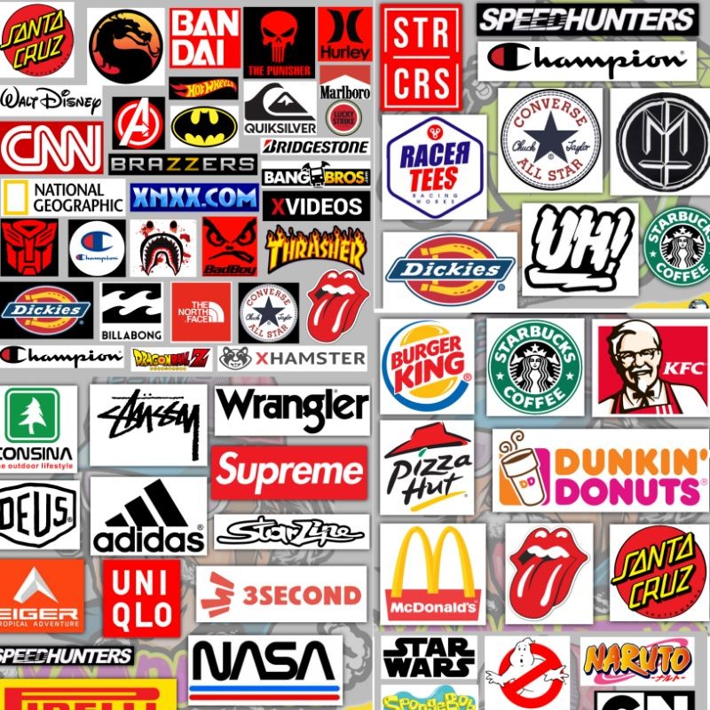 Jual stiker distro / stiker brand / stiker racing / stiker pack ...