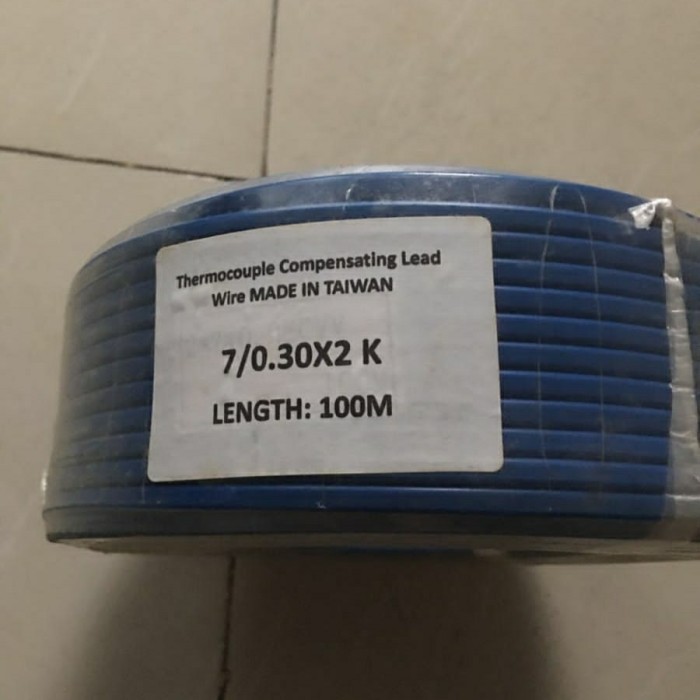 Jual kabel thermocouple type K - PVC Blue | Shopee Indonesia