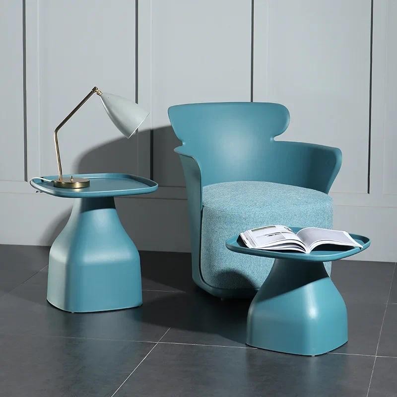 Jual Nordic Plastic Side Table Creative End Tables Living Room Corner ...