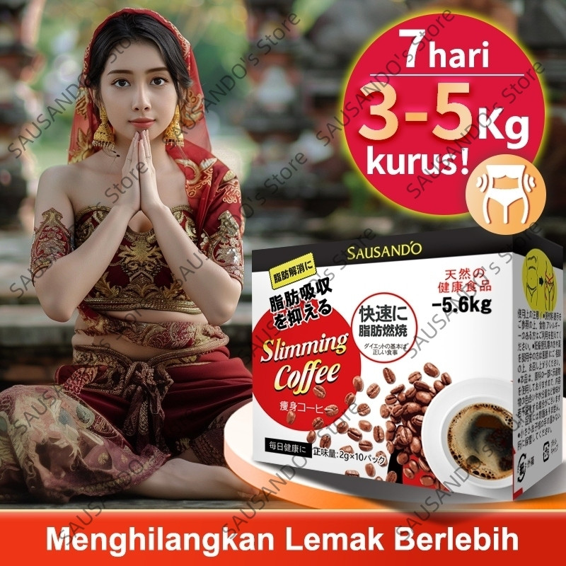Jual SAUSANDO Kopi rendah lemak - Kopi Pelangsing Perut Buncit Dalam 7 Hari / Pelangsing Cepat ...