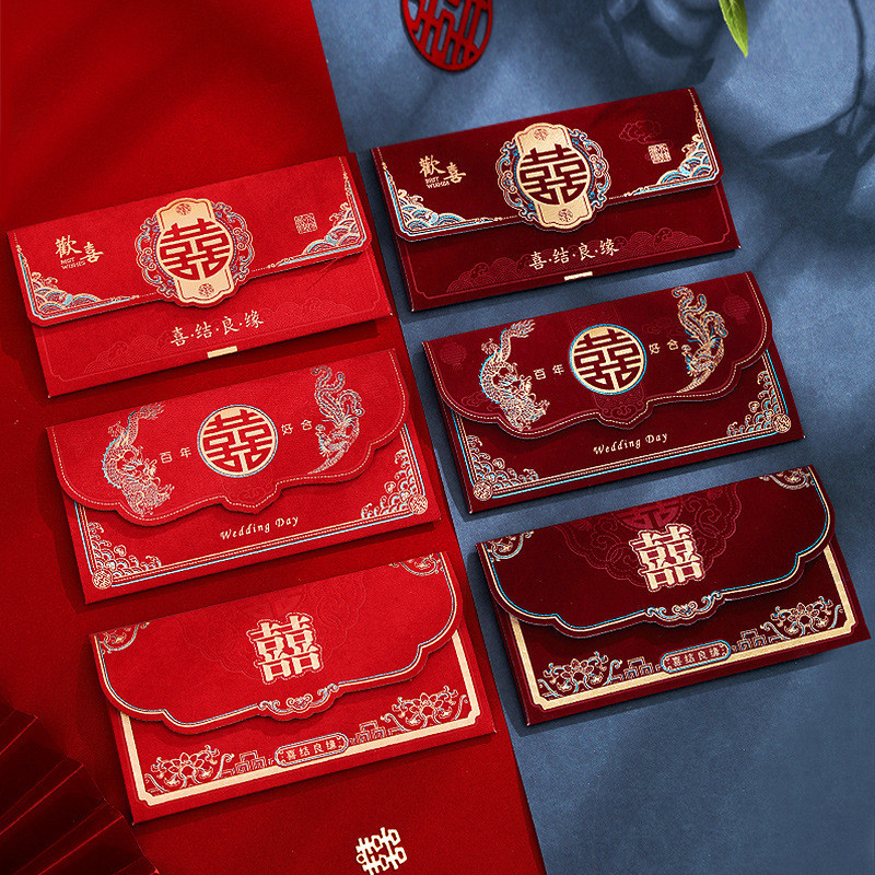 Jual (YUNITA) Angpao Wedding Bahan Brudu Tebal Gliter Premium Angpau ...