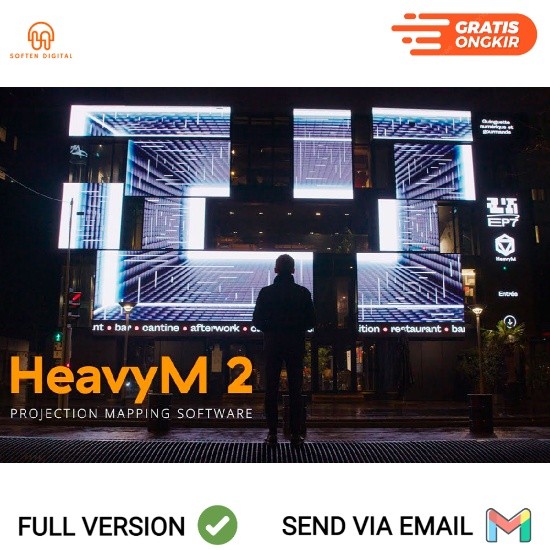 Jual HeavyM Pro Video Mapping - Software game changer for projection ...