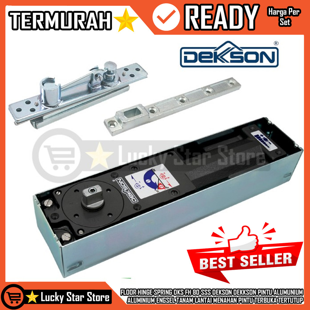 Jual Dekson Engsel Tanam Dekkson Floor Hinge Spring DKS FH 80 SSS Pintu ...