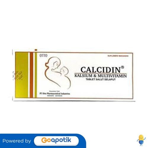 Jual Calcidin Box Isi 100 Tablet | Shopee Indonesia