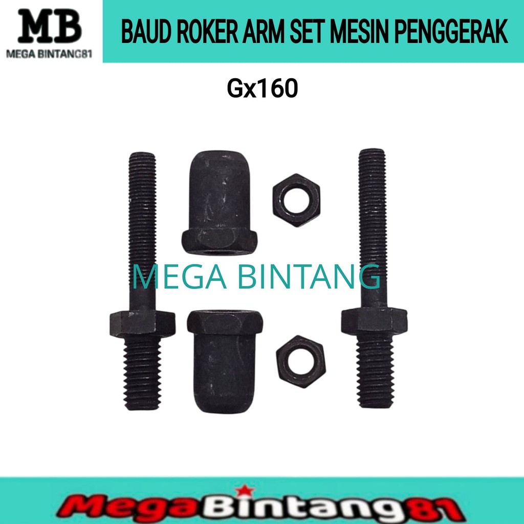Jual Stud Baut Baud roker arm GX160 baud baut tanam klep GX160 baud ...