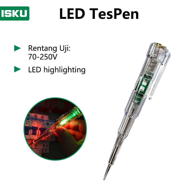 Jual ISKU Obeng Tespen Listrik Uji | Shopee Indonesia