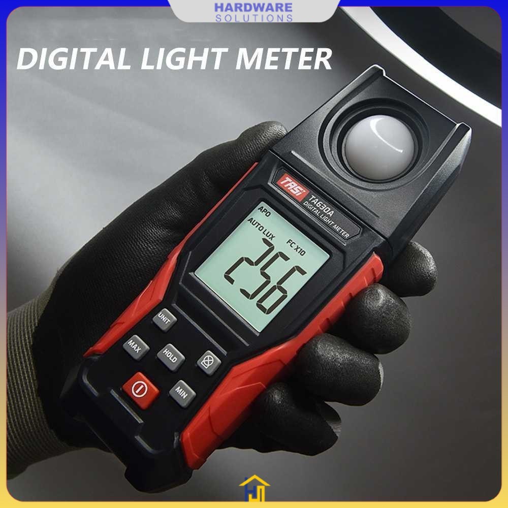 Jual Lux Meter Alat Ukur Intensitas Cahaya Digital LCD Screen - TA630A ...