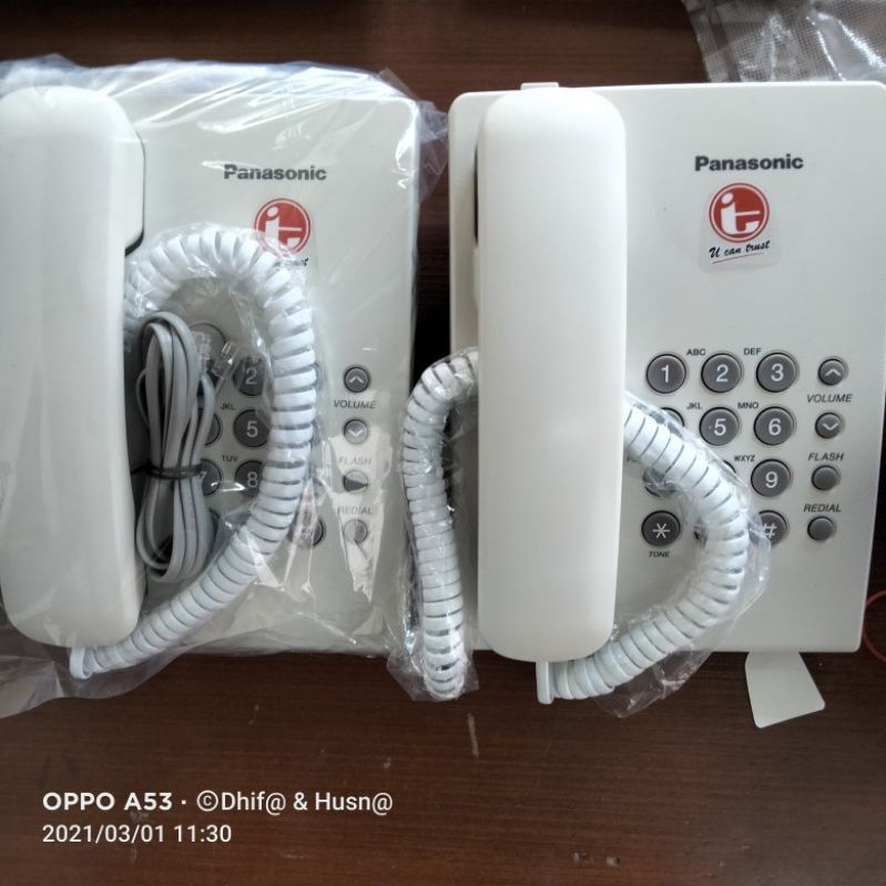 Jual Telepon Rumah indihome Panasonic KX-TS505 SECOND | Shopee Indonesia