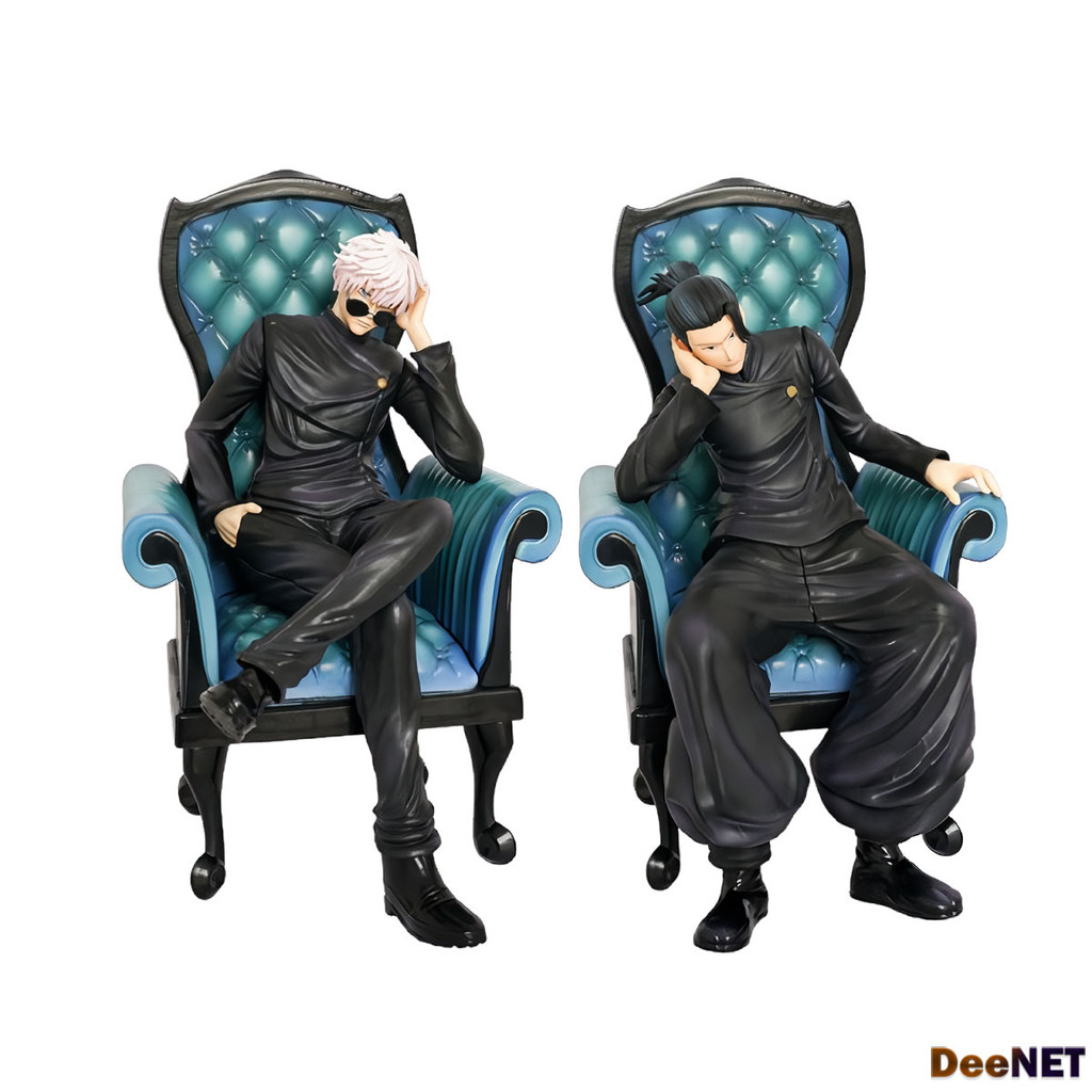 Jual Gojo Satoru Geto Suguru Sitting Sofa AA Studio Jujutsu Kaisen 24cm ...